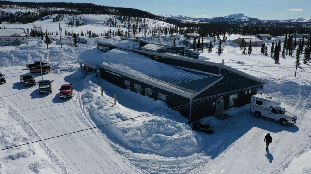 Drone View of Mushuau Innu First Nation First Nations Reserve – Mushuau ...